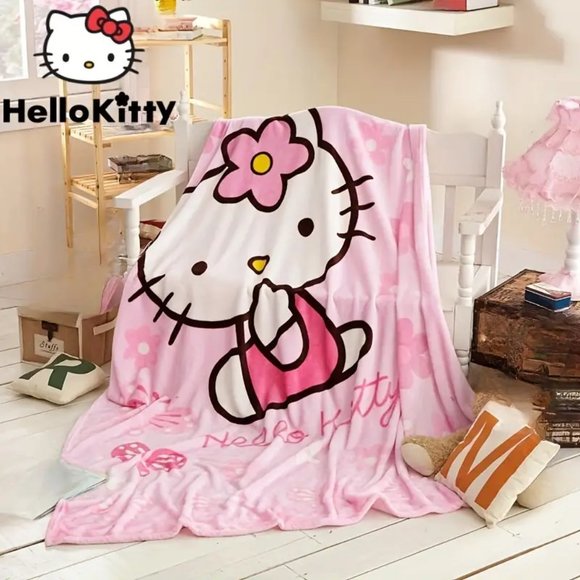Hello Kitty | Bedding | Hello Kitty Throw Blanket Nwot | Poshmark